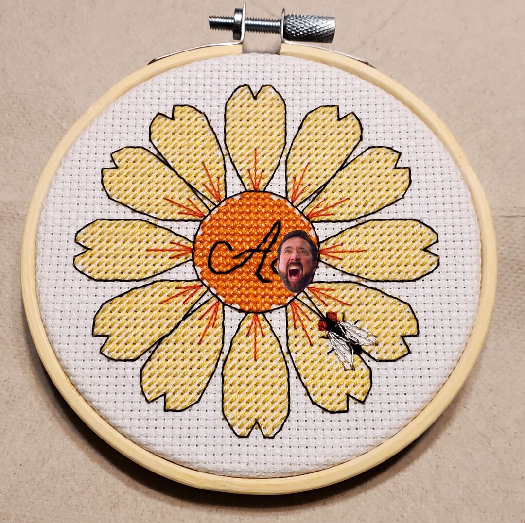Daisy A Swear Word Simple Cross Stitch Pattern INSTANT DOWNLOAD - Etsy