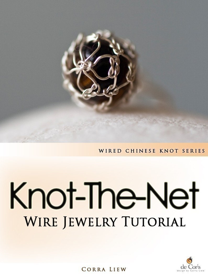 Wire Jewelry Tutorial - Knot the Net Pendant, Wired Chinese Knot ...