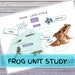 FROG Unit Study, FROG Printable, FROG School Project, Frog Life Cycle ...