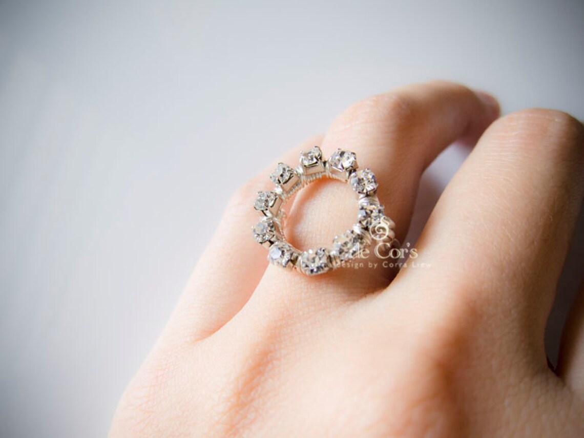 Wire Jewelry Tutorial - Diamond Circle Ring, DCHMT008 - Etsy