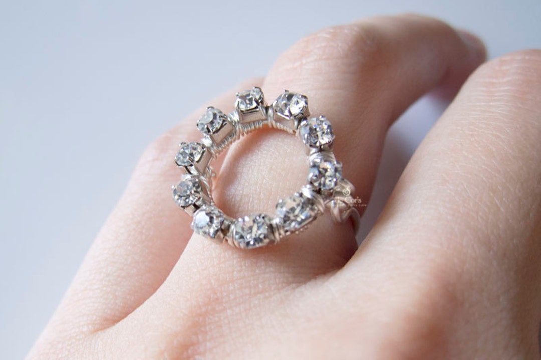 Wire Jewelry Tutorial - Diamond Circle Ring, DCHMT008 - Etsy