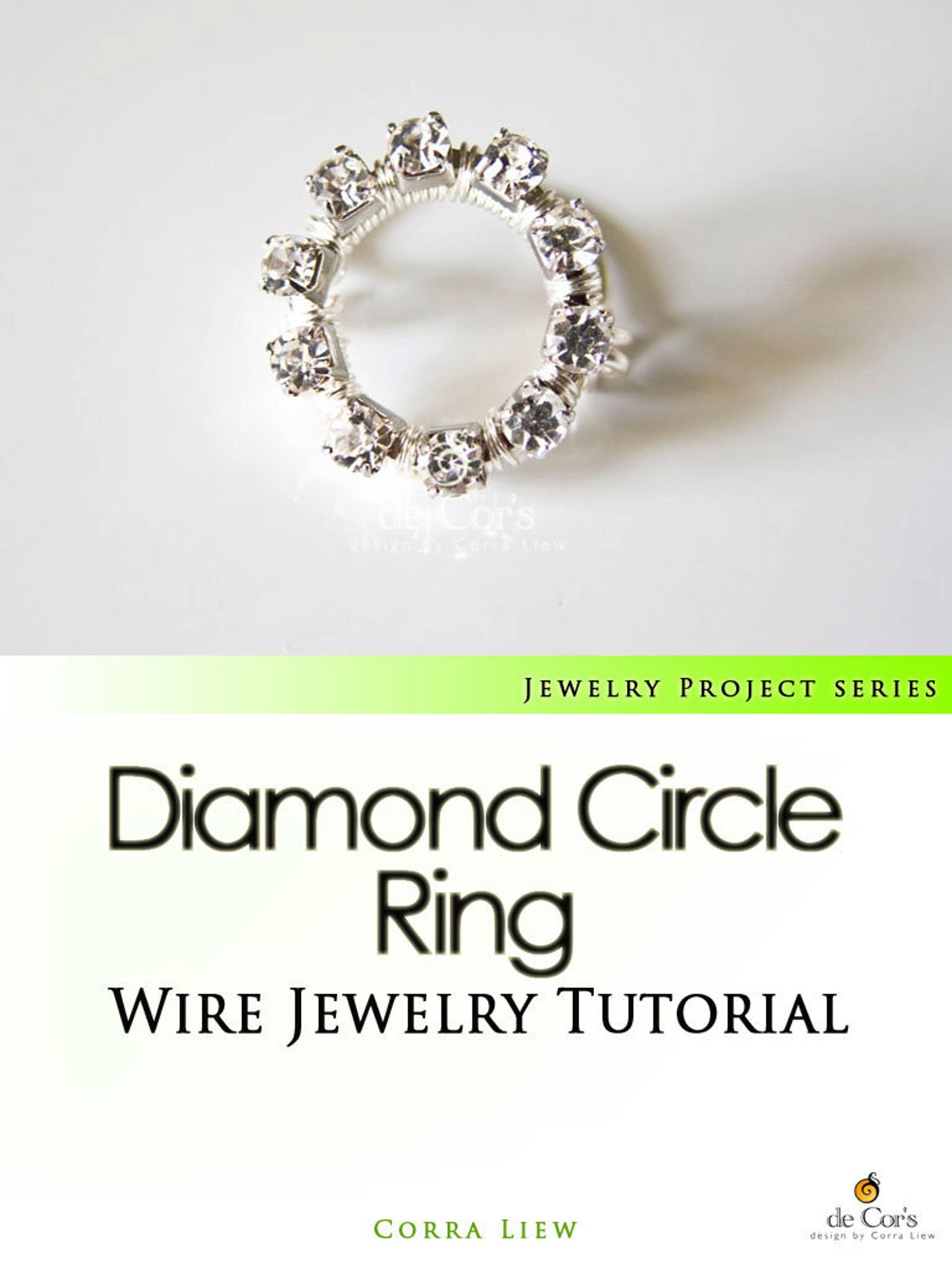 Wire Jewelry Tutorial - Diamond Circle Ring, DCHMT008 - Etsy