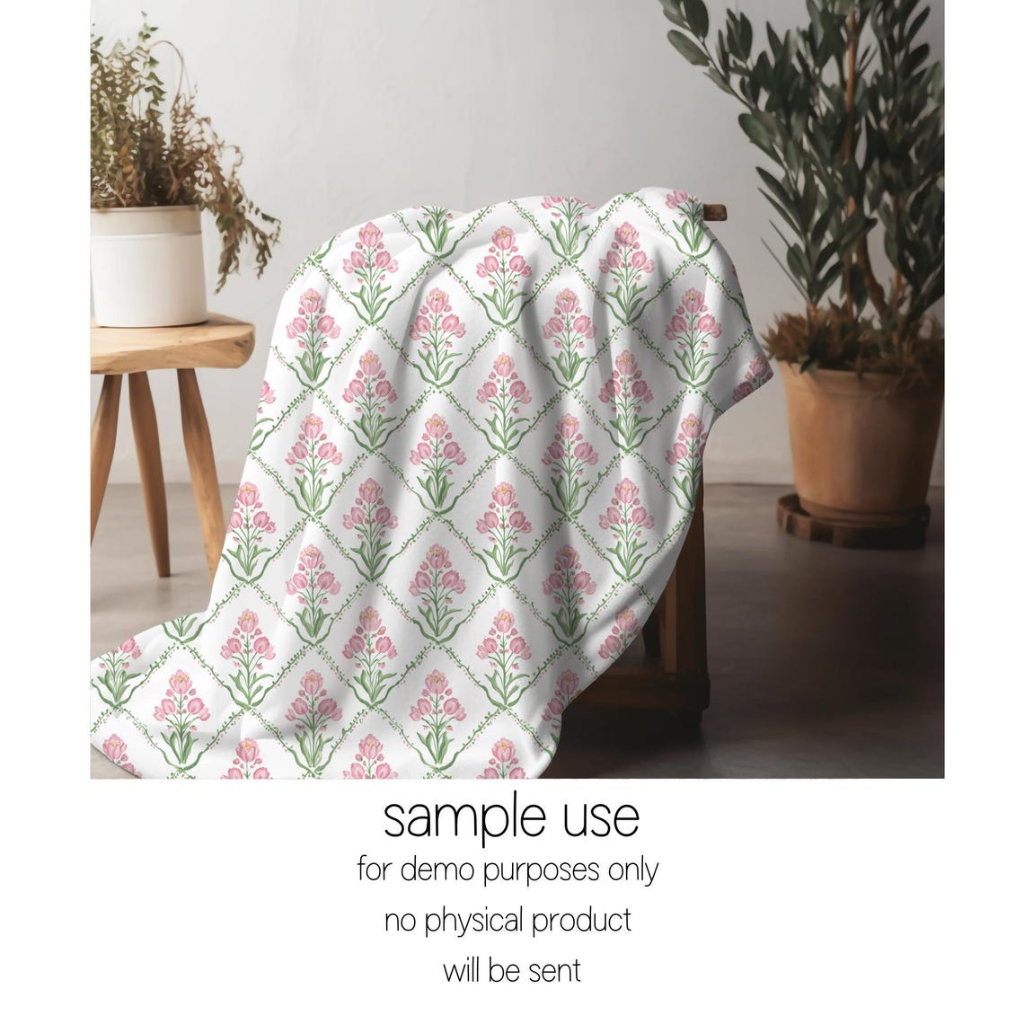 Preppy Damask Tulips Seamless Pattern PNG | Floral Trellis Shabby Chic ...