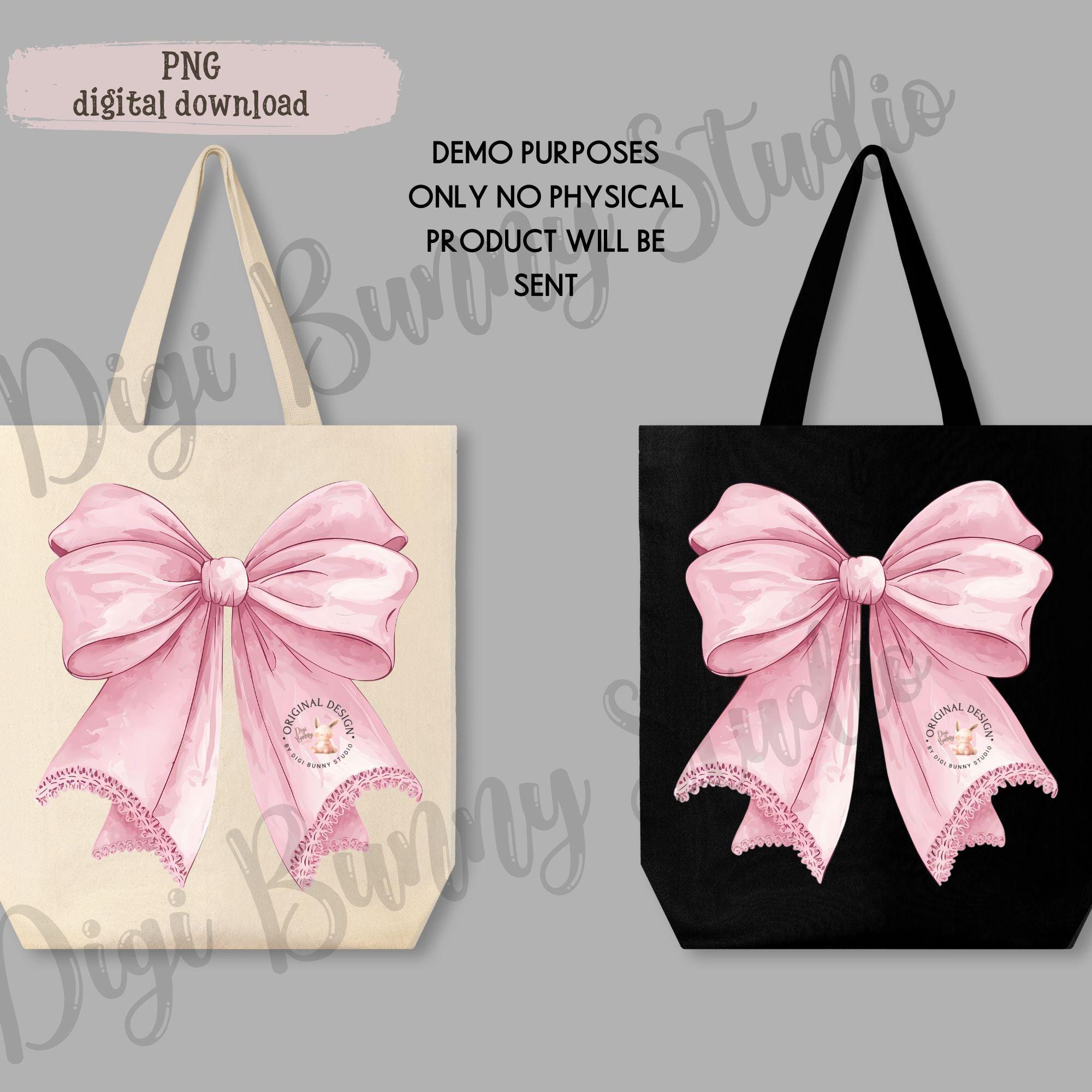 Pink Coquette Bow Clip Art, Pastel Ribbon PNG (digital Download) - Etsy