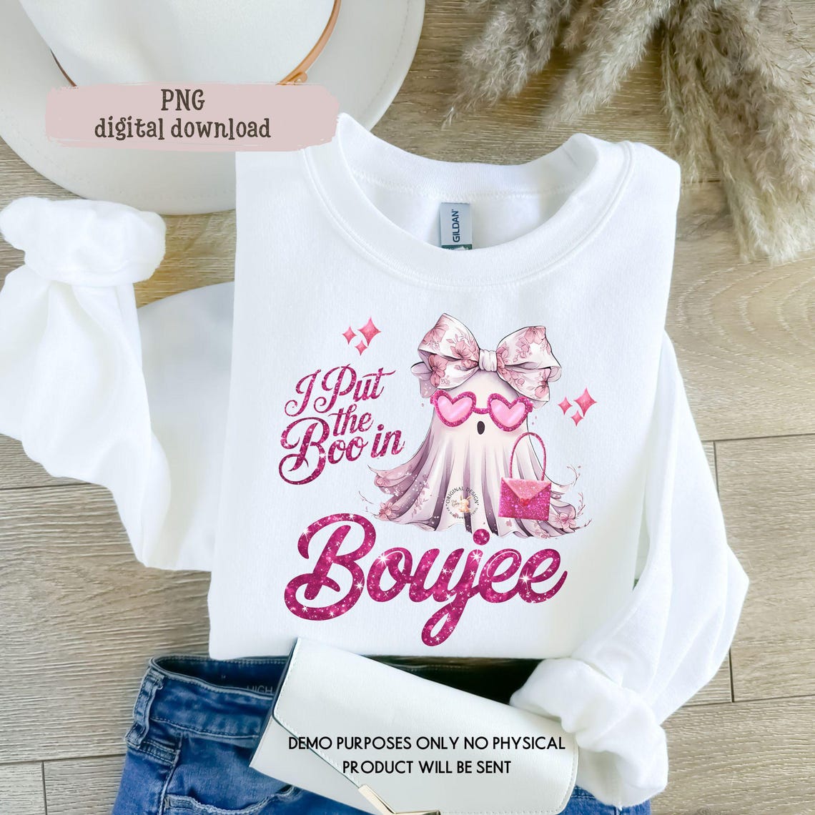 I Put the Boo in Boujee Png Pink Ghost Boujee Ghost, Cute Ghost ...