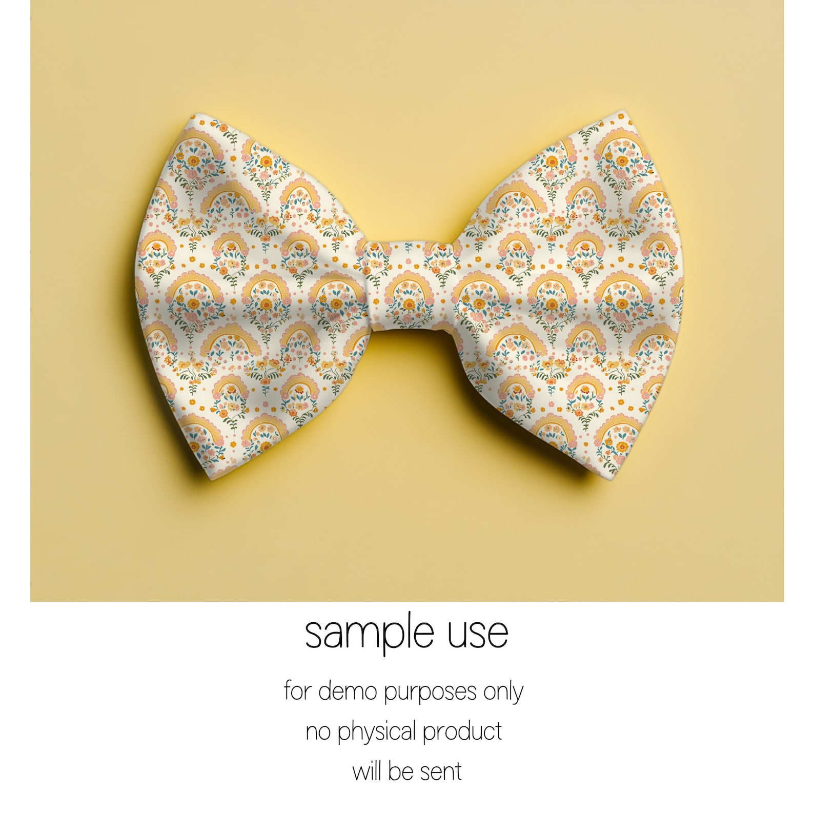 Yellow Floral Scallops Seamless Pattern, Vintage Fabric Print (PNG) - Etsy
