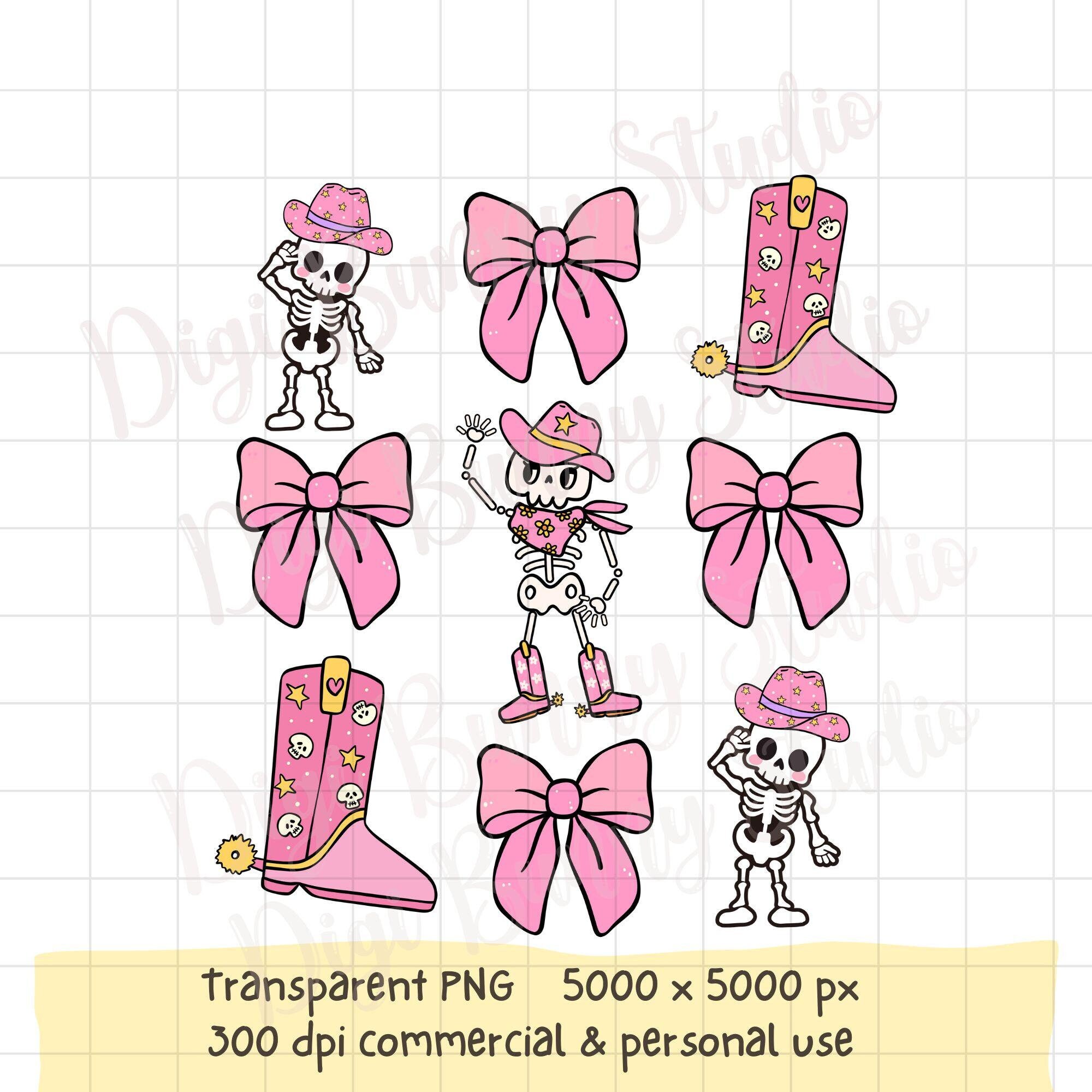 Halloween Skeleton Png, Western Halloween, Coquette Bow, Coquette ...