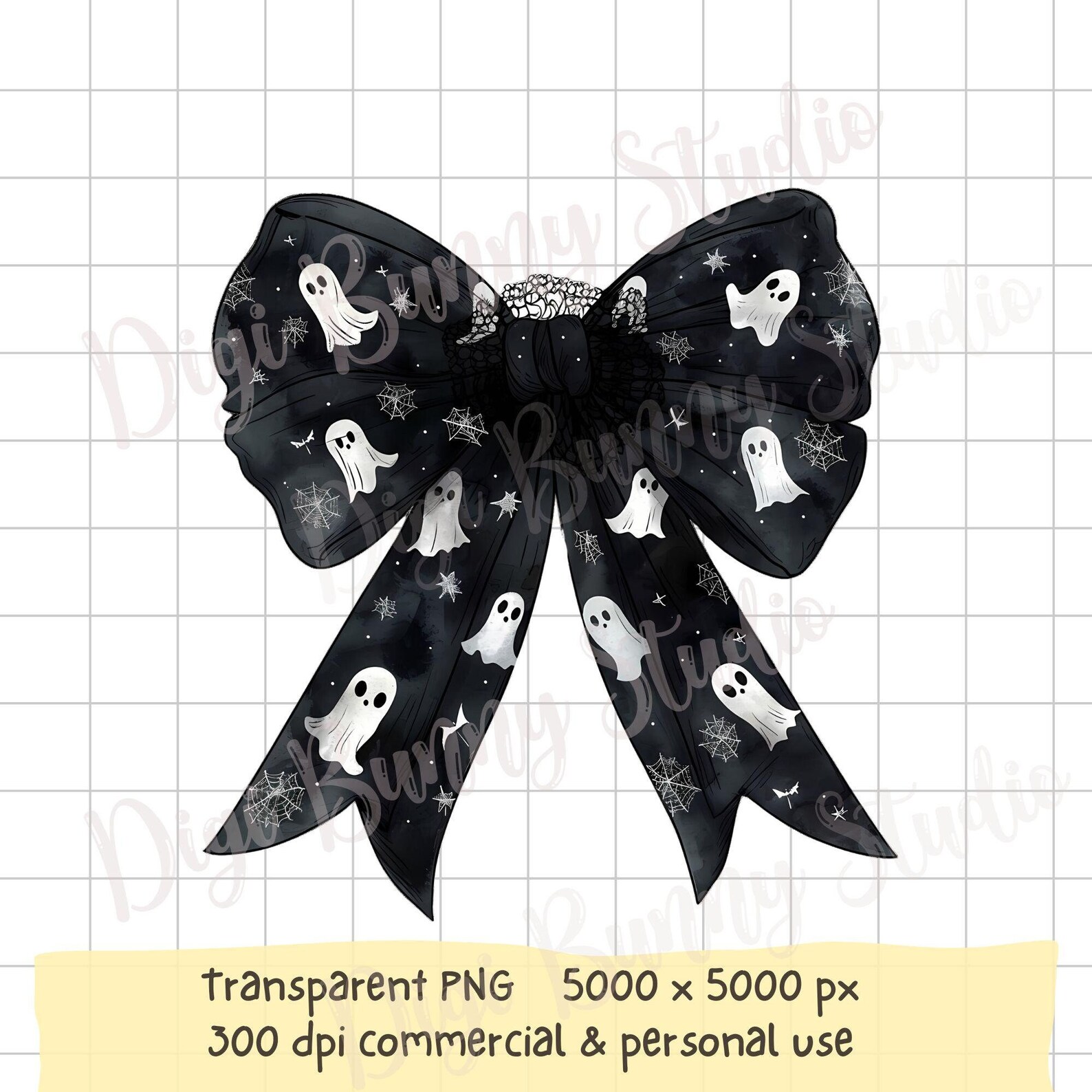 Black Halloween Coquette Bows PNG Spooky Season Aesthetic Coquette PNG ...