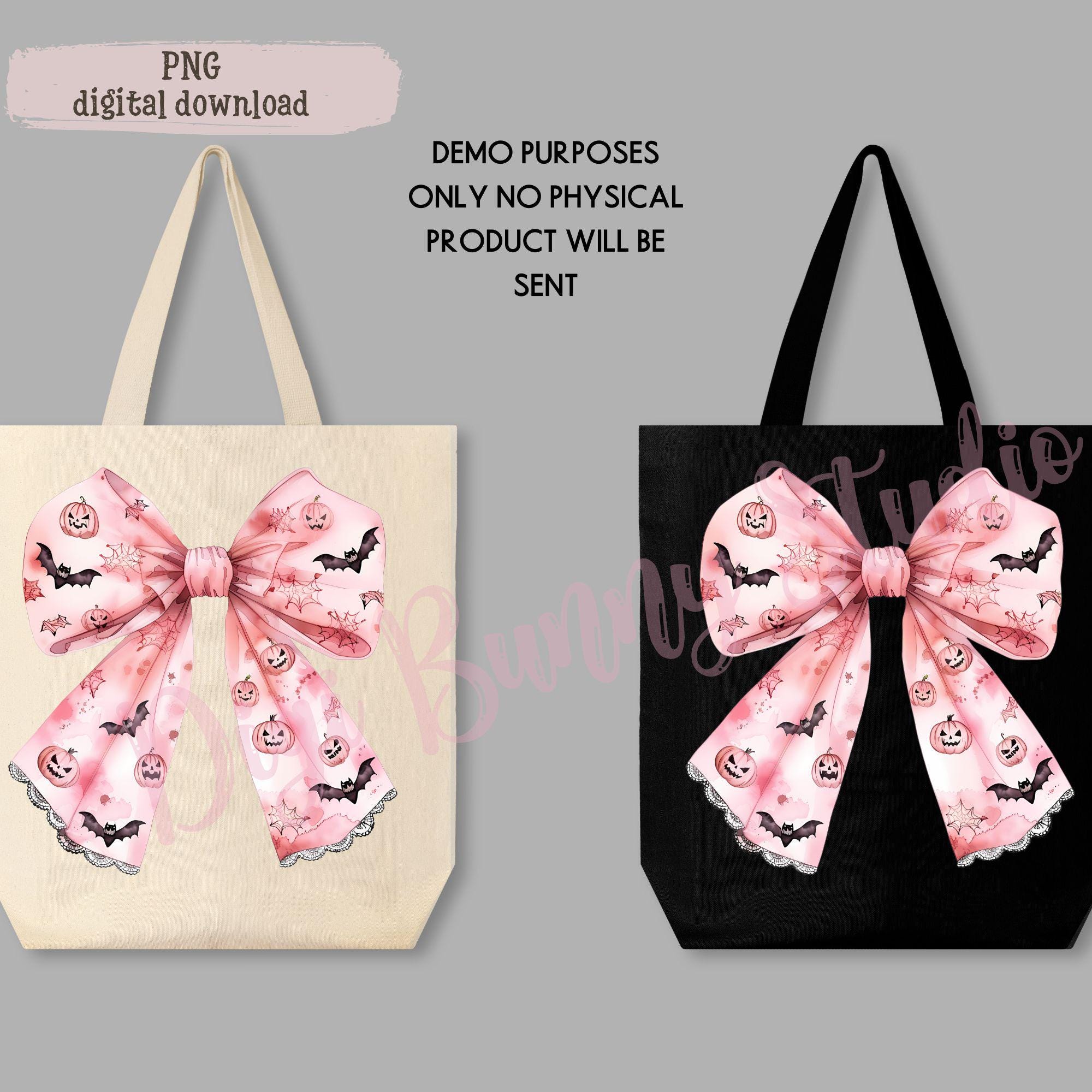 Pink Halloween Coquette Bows PNG Spooky Season Aesthetic Coquette ...