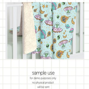 Cute Alien Seamless Pattern Png UFO Outer Space Kids Pattern Seamless ...