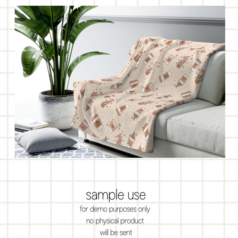 Hand Drawn Coffee Seamless Pattern Png Iced Coffee Fabric Pattern ...