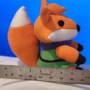 Tunic ruin Seeker Fox Plush - Etsy UK