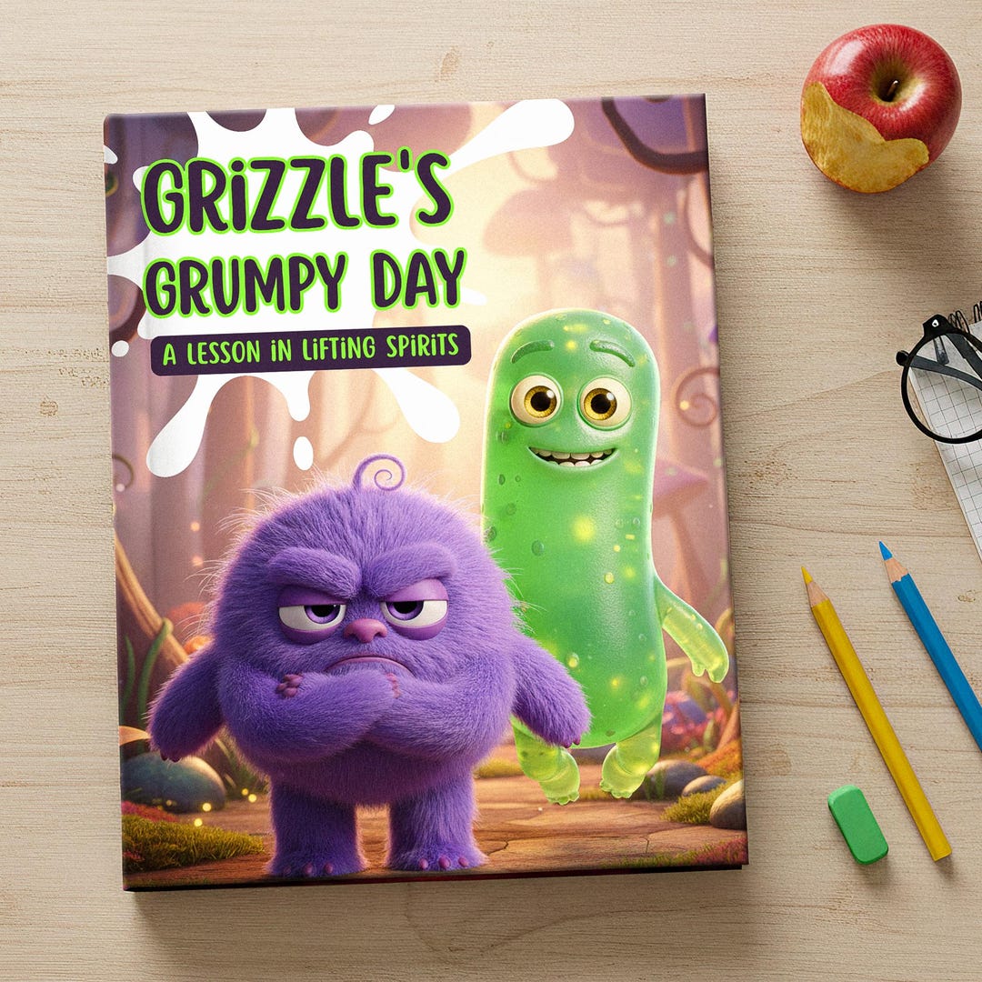 Kids Storybook | Grizzle’s Grumpy Day — A Lesson in Lifting Spirits for ...