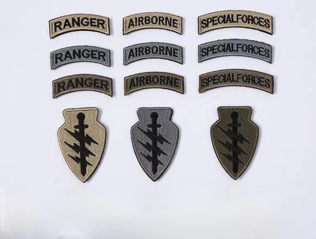 Military Patches, Tactical American Patches Special Forces Ranger ...