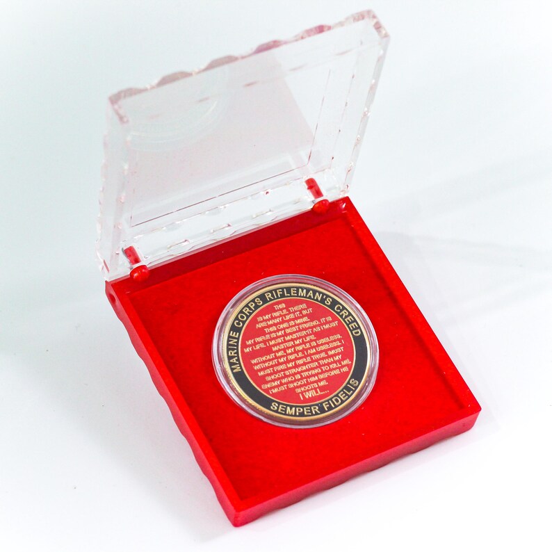 US Marine Corps Prayer Coin - Marine Corps Courage US Marine Corps ...