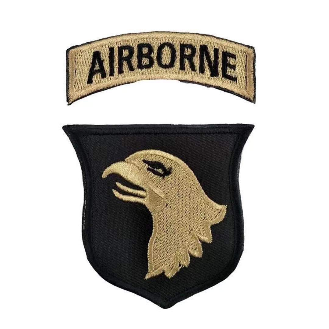101st Airborne New OCP Patch and Airborne Tab Sewn Together W/hook ...