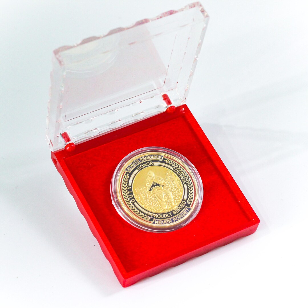 Appreciation Commemorative Coin Set Honor Proudly Served With ...