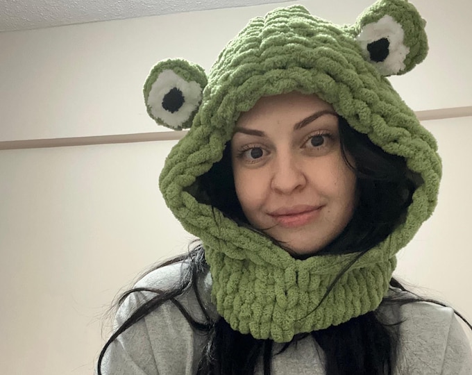 Cute Fleece Frog Cape - Etsy