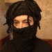 Mask With Hair, Knit Balaclava Mask - Etsy