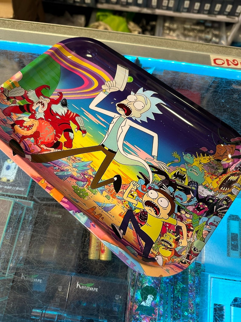 Rickk and Morty Run Tray - Etsy