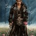 Sale Dark One Captain Hook Once Upon a Time Painting Killian Jones - Etsy