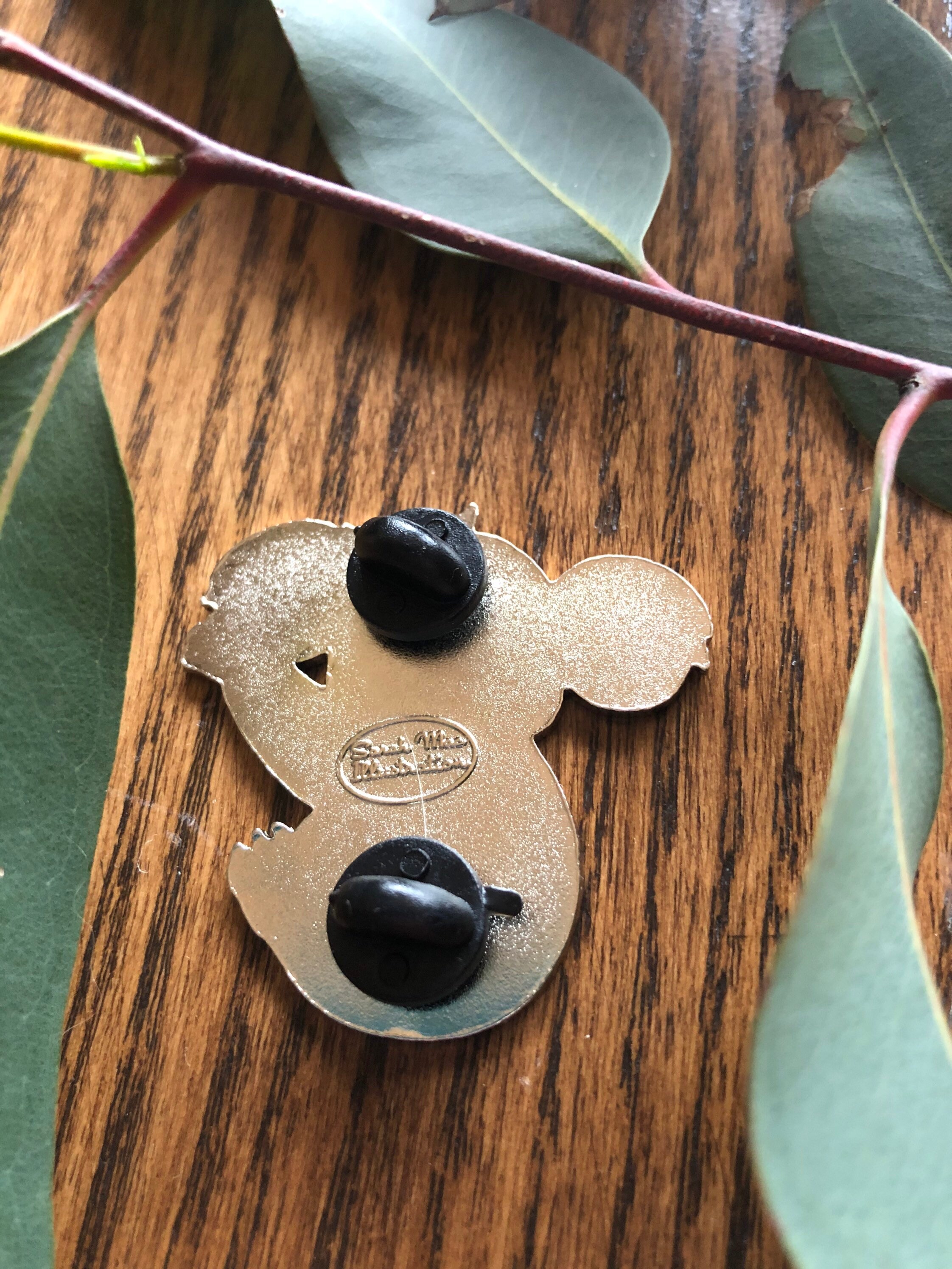 Kit Koala Glitter Lapel Pin Hard Enamel Badge for Australia Native ...