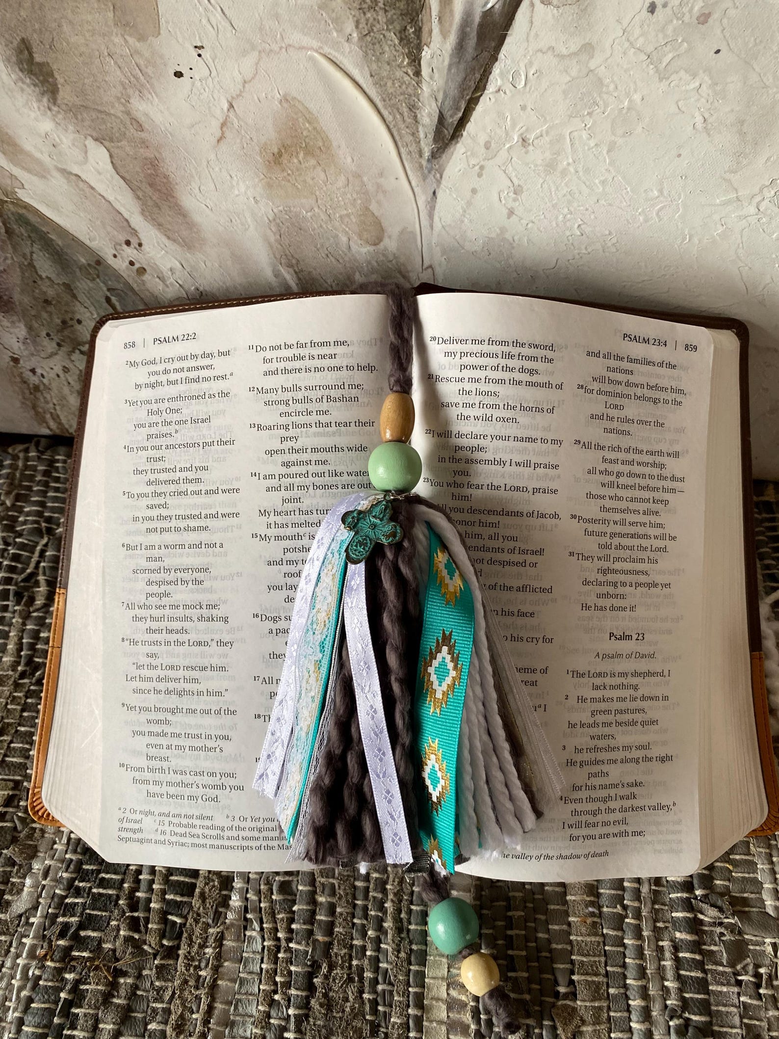 Handmade Chunky Tassels Bible Bookmark Tassel*bookmark *chunky Tassel ...