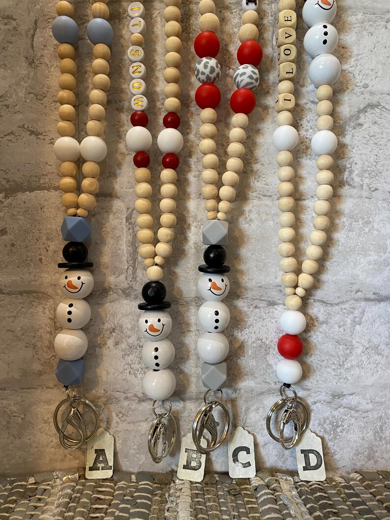 Let It Snow*frosty the Snowman Breakaway Lanyard*badge/id Holder ...