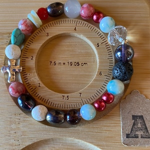 The Messy Bracelet*hand Beaded*life is Kinda Messy*the Cross Has the ...