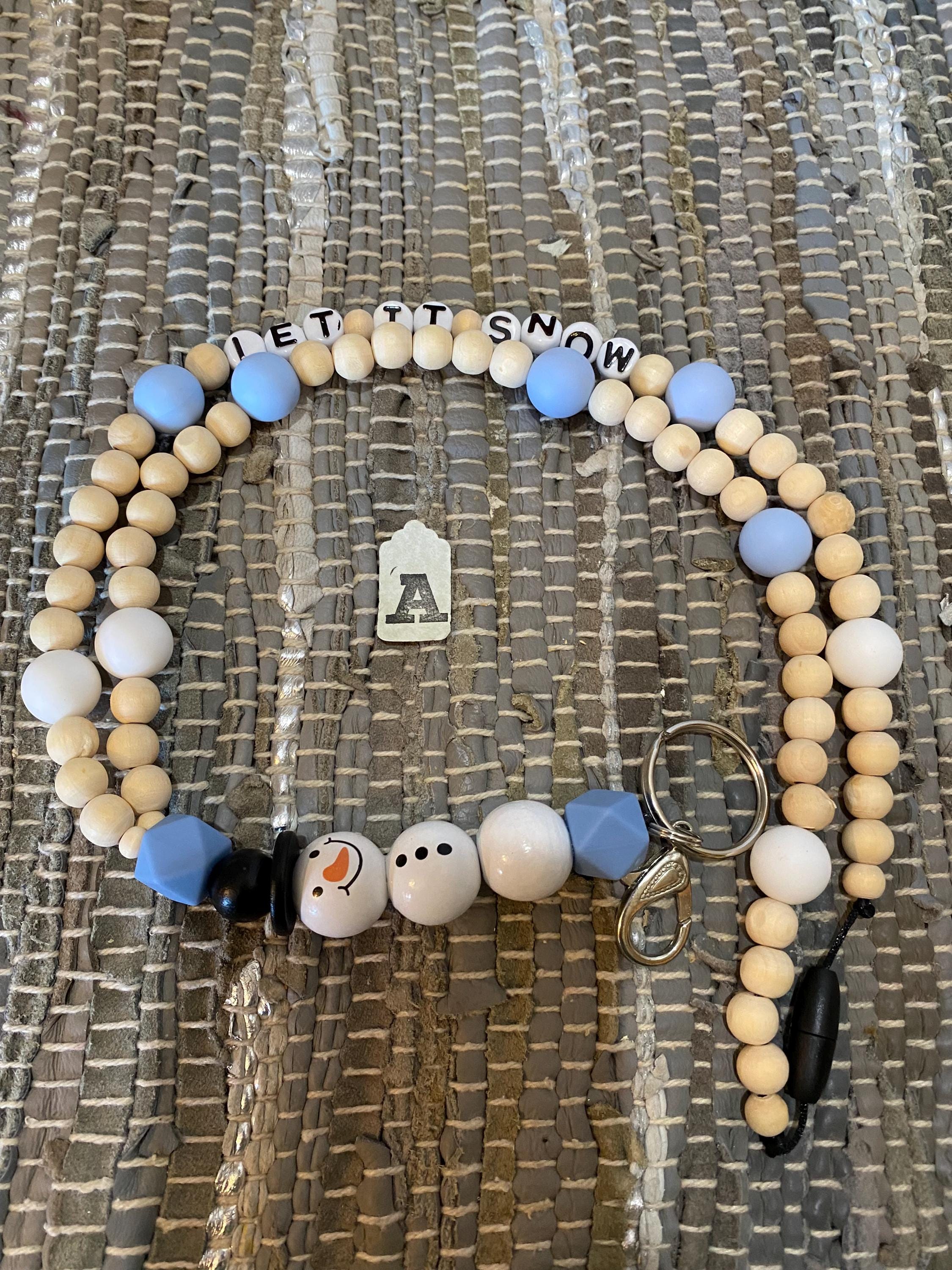 Let It Snow*frosty the Snowman Breakaway Lanyard*badge/id Holder ...