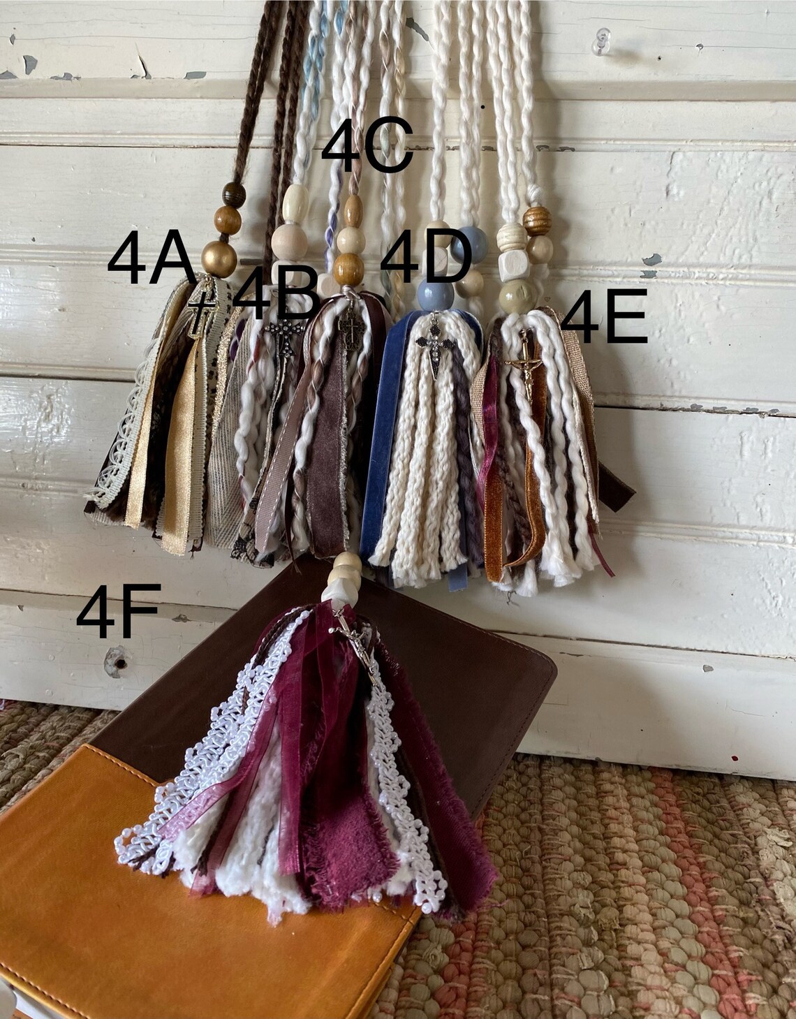 Handmade Chunky Tassels*bible Bookmark*bookmark Tassel*chunky Tassel ...