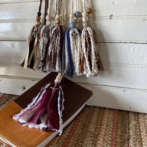 Handmade Chunky Tassels*bible Bookmark*bookmark Tassel*chunky Tassel ...