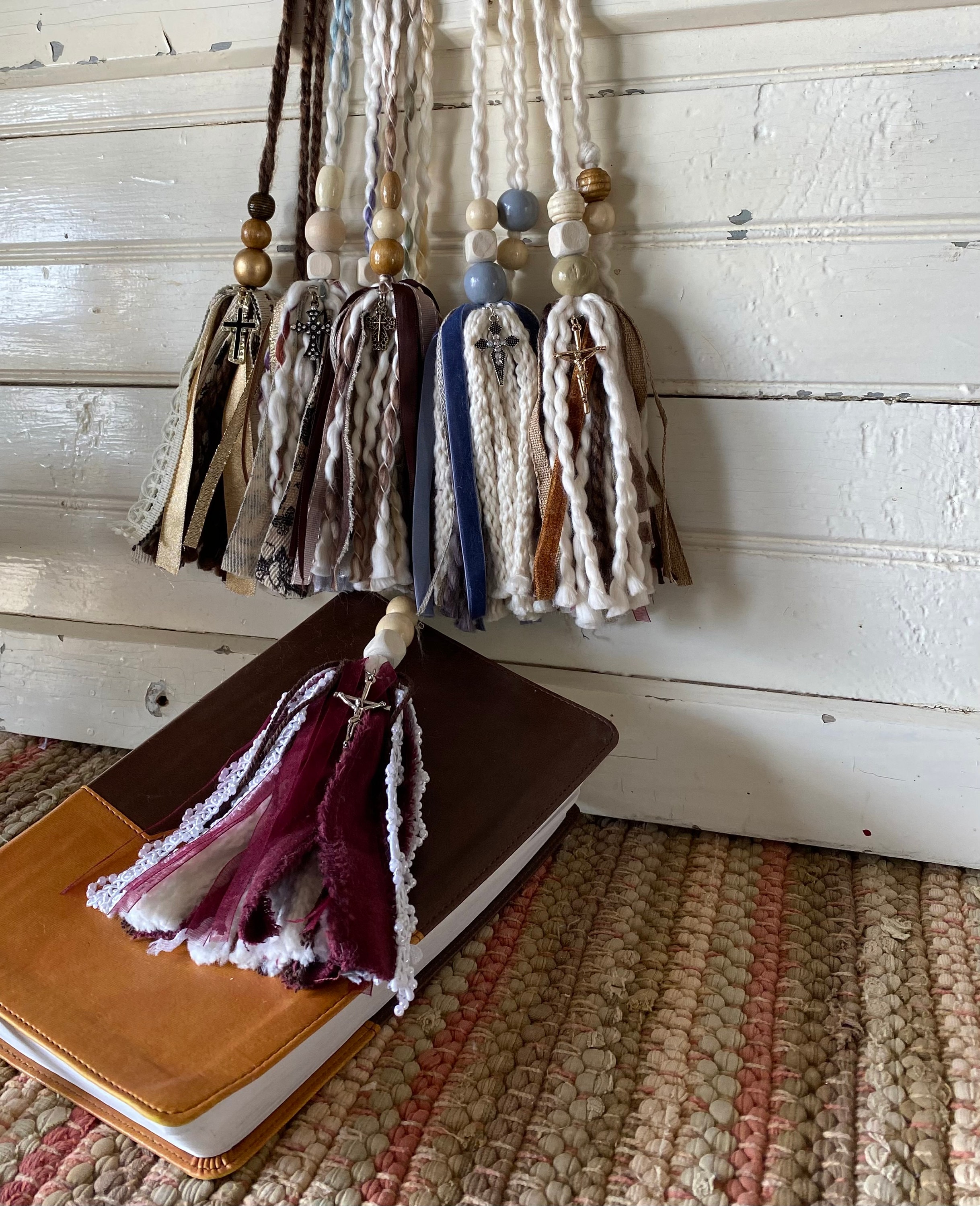 Handmade Chunky Tassels*bible Bookmark*bookmark Tassel*chunky Tassel ...