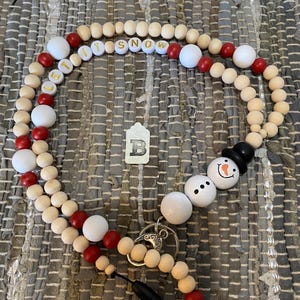Let It Snow*frosty the Snowman Breakaway Lanyard*badge/id Holder ...