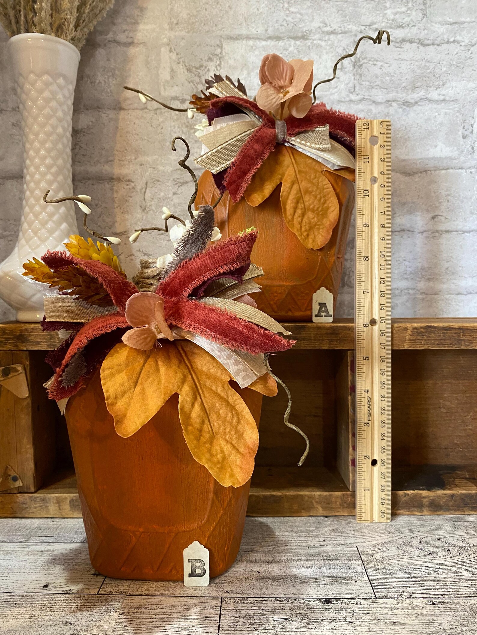 Reimagined Crown Royal Bottle Pumpkin*fall/autumn Decor*painted Bottles ...