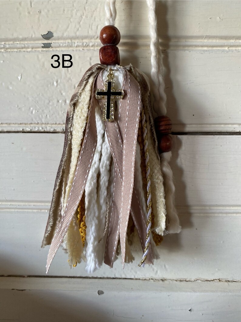 Handmade Chunky Tassels Bible Bookmark Tasselbookmark chunky Tassel car ...