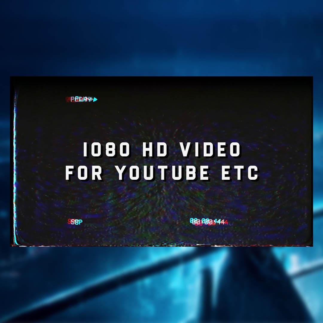 VHS Video Glitch Overlay for Premiere Pro Final Cut Pro Imovie Davinci ...