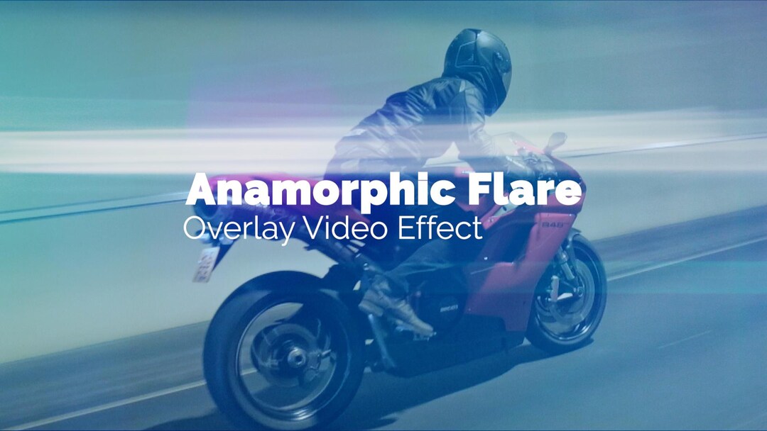 Anamorphic Light Lens Flare Video Overlay | 1080p HD, 916, 45, Square ...