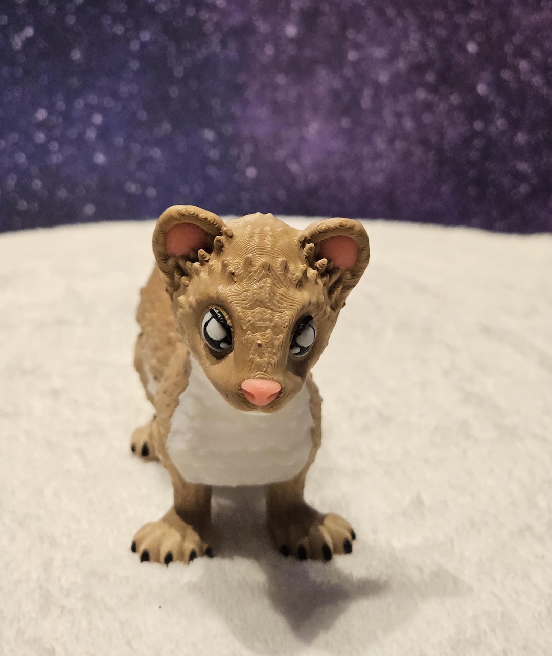Articulated Weasel Figurine: 3D Printed Poseable Desk Pet - Etsy