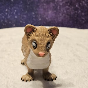 Articulated Weasel Figurine: 3D Printed Poseable Desk Pet - Etsy