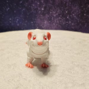 Rat: Articulated 3D Printed Poseable Figurine - Etsy