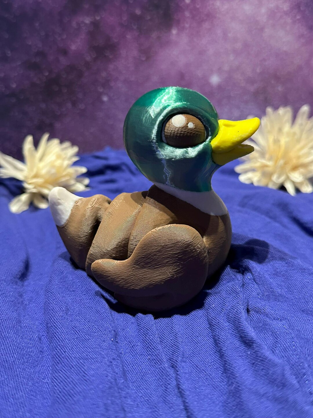 Articulated 3D Printed Duck Figurine: Playful Desk Pet - Etsy