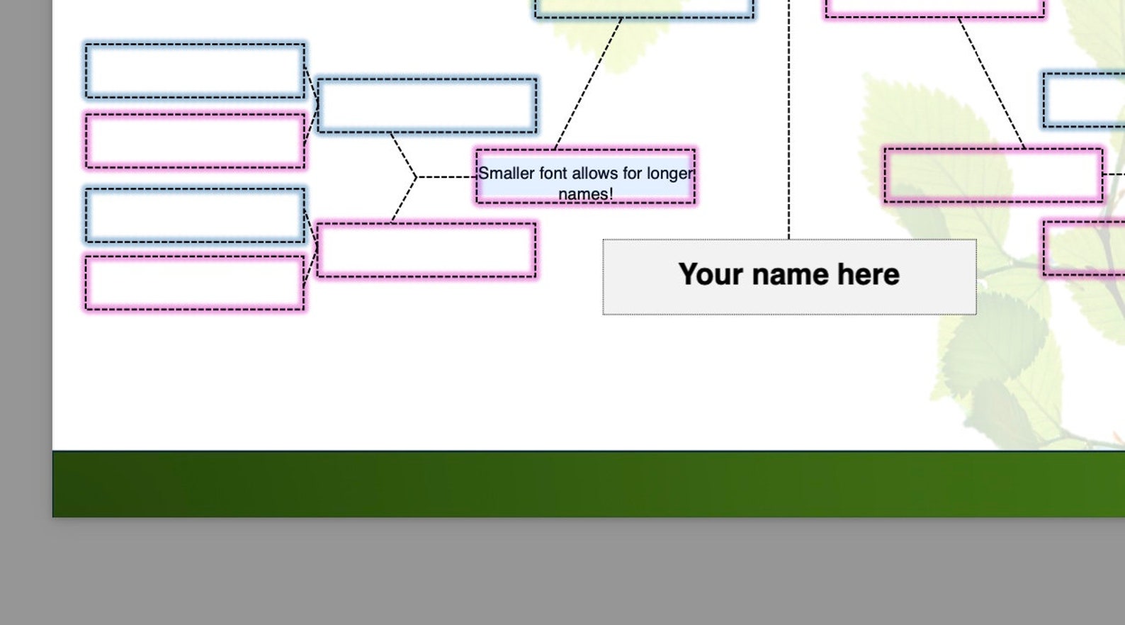 Editable Family Chart Template 4 Generations Download Fillable PDF ...