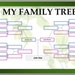 Editable Family Tree Template Printable 4 Generations Download Fillable ...