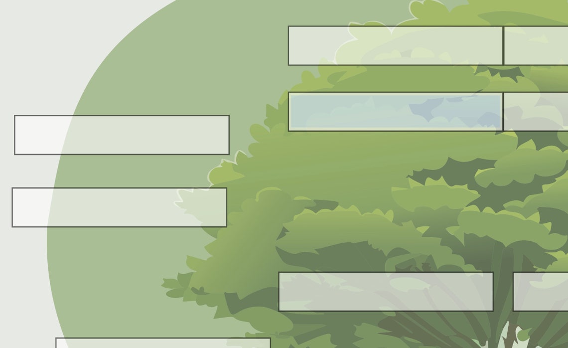 Family Tree Template Editable/personalizable Digital Chart 4 ...