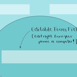 Family Tree Personalized Digital Download Editable Template Printable ...