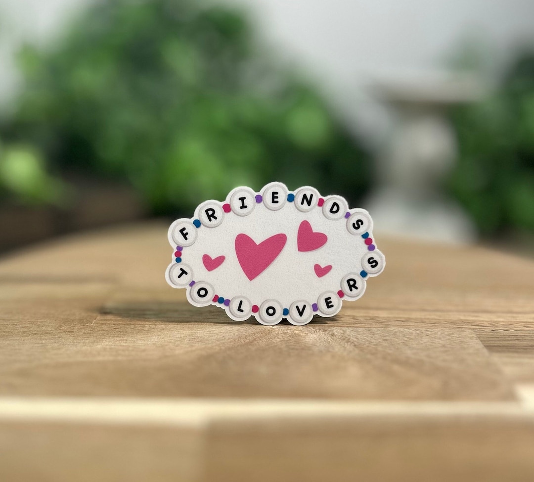 Friends to Lovers Trope Sticker, Romance Trope Sticker, Bookish Tropes ...