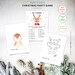 Printable Family Christmas Dice Game. Roll a Snowman Game. Roll a ...