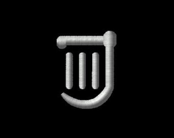 Job Icon Final Fantasy XIV (2 Sizes) - DRAGOON - Machine Embroidery ...