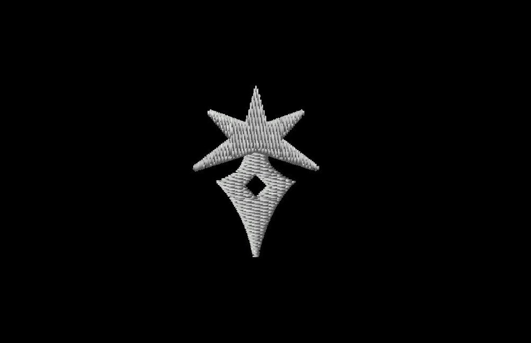 Job Icon Final Fantasy XIV (2 Sizes) - DARK KNIGHT - Machine Embroidery ...